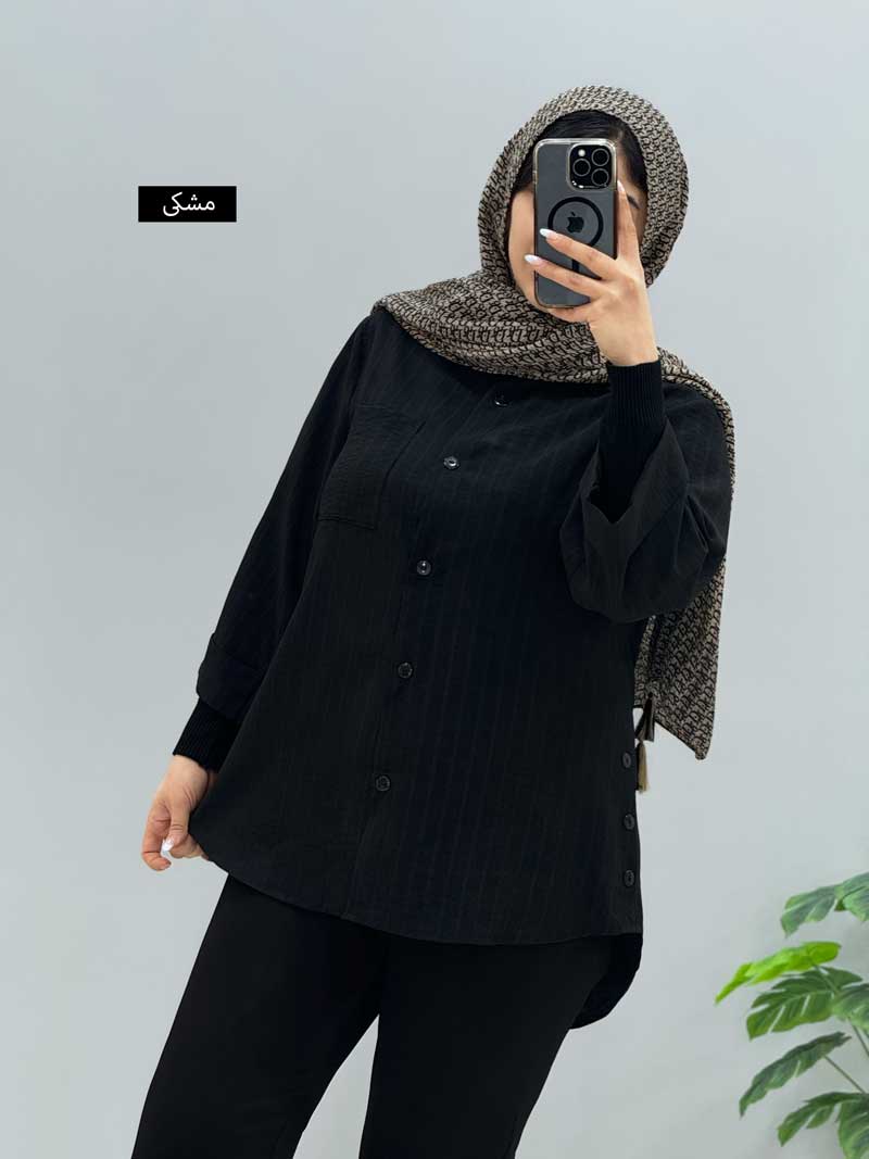 شومیز مانتویی دلارا کد 329783 – پارسیس مد