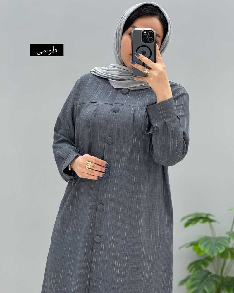 مانتو شانتون نعیمه کد 329813 – پارسیس مد