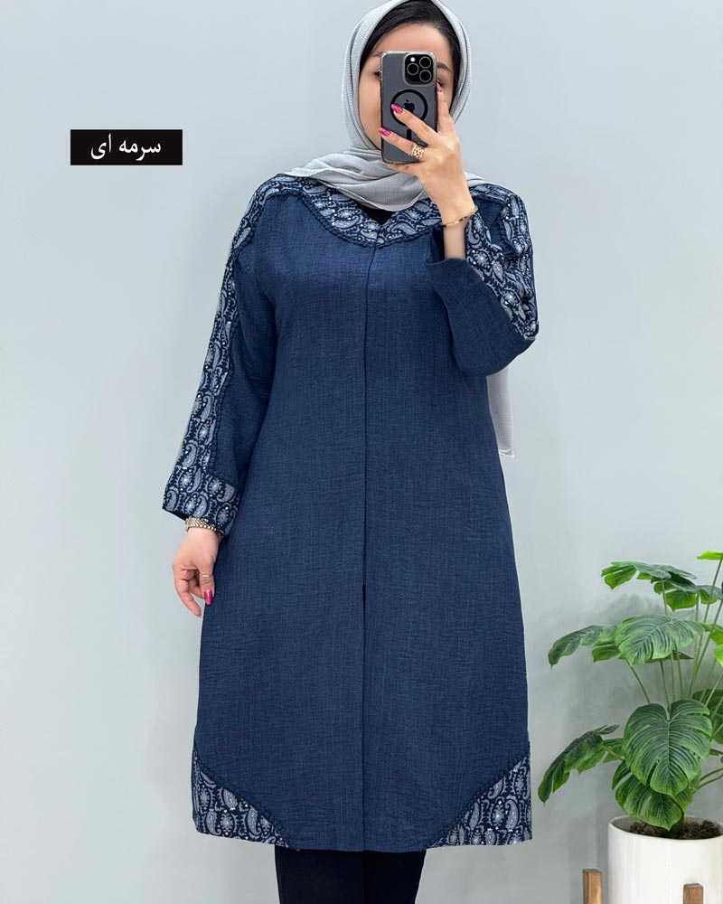 مانتو شانتون آفرین کد 458466 – پارسیس مد